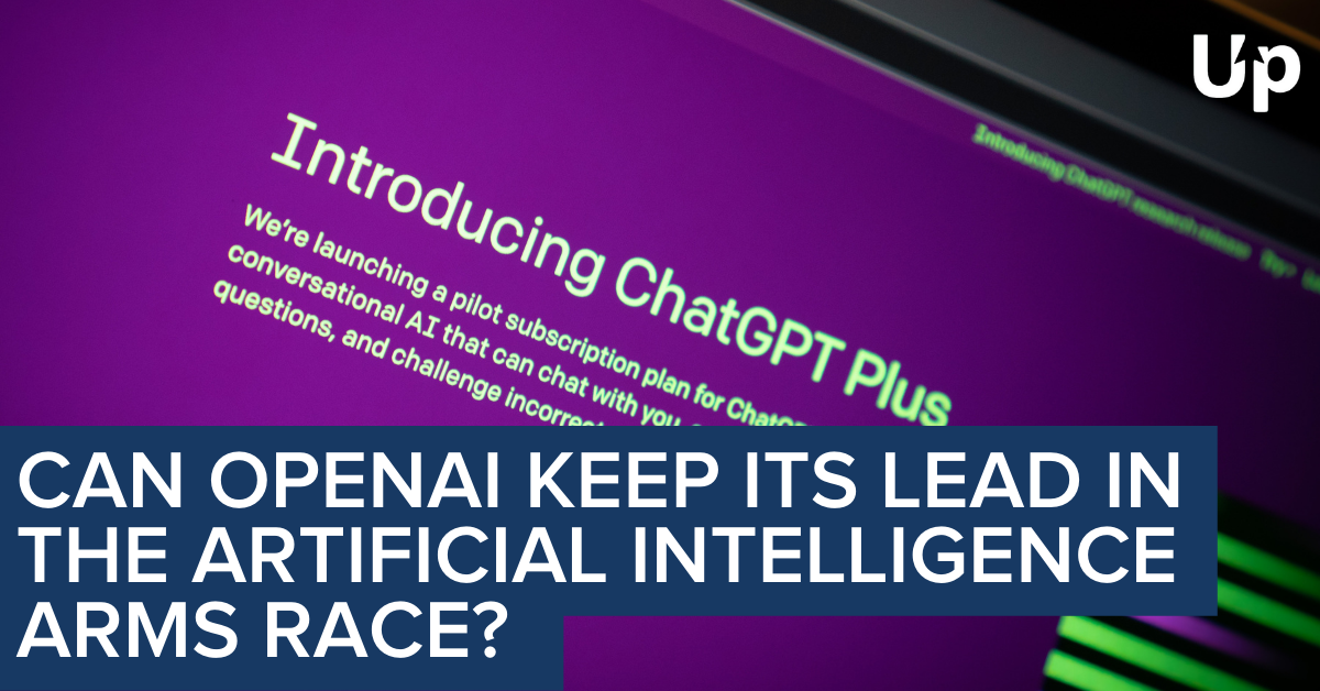 Can OpenAI keep its lead in the AI arms race?